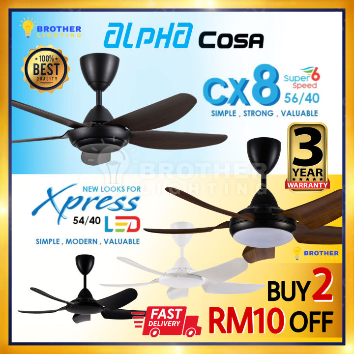[SIRIM] Alpha Cosa CX8 / M1 / Xpress Fan 40" 54" 56" LED Remote Control ...