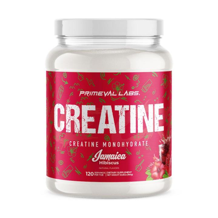 Primeval Labs Creatine Monohydrate Powder - 120 Servings and Travel ...