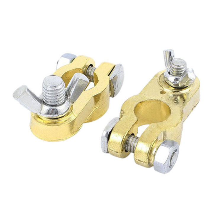 2 Pcs Automotive Car Boat Truck Battery Terminal Clamp Clip Connector ...