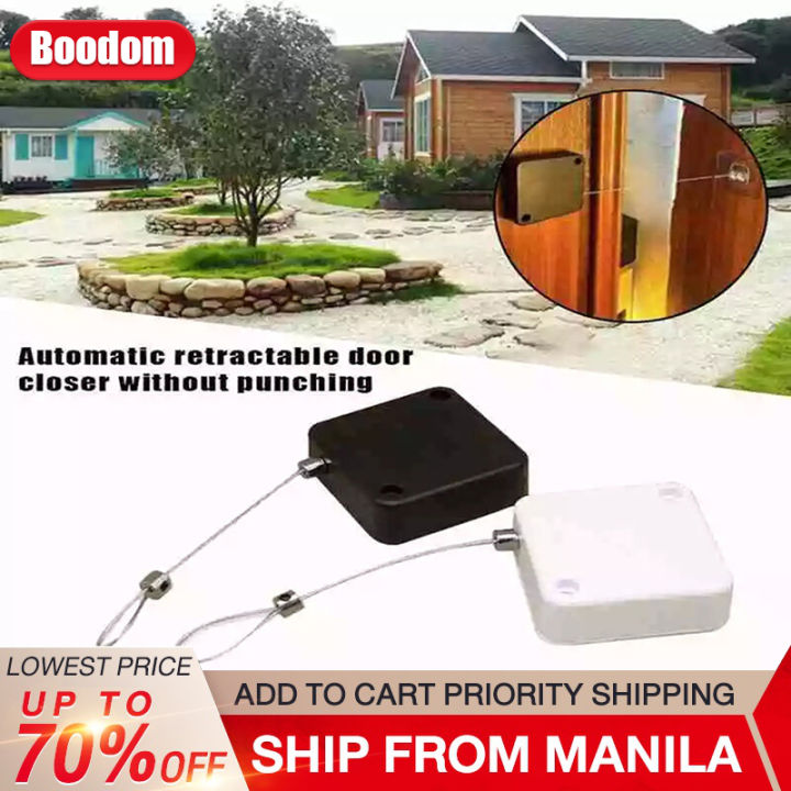 Punch-free Automatic Sensor Door Closer Automatically Close for All ...