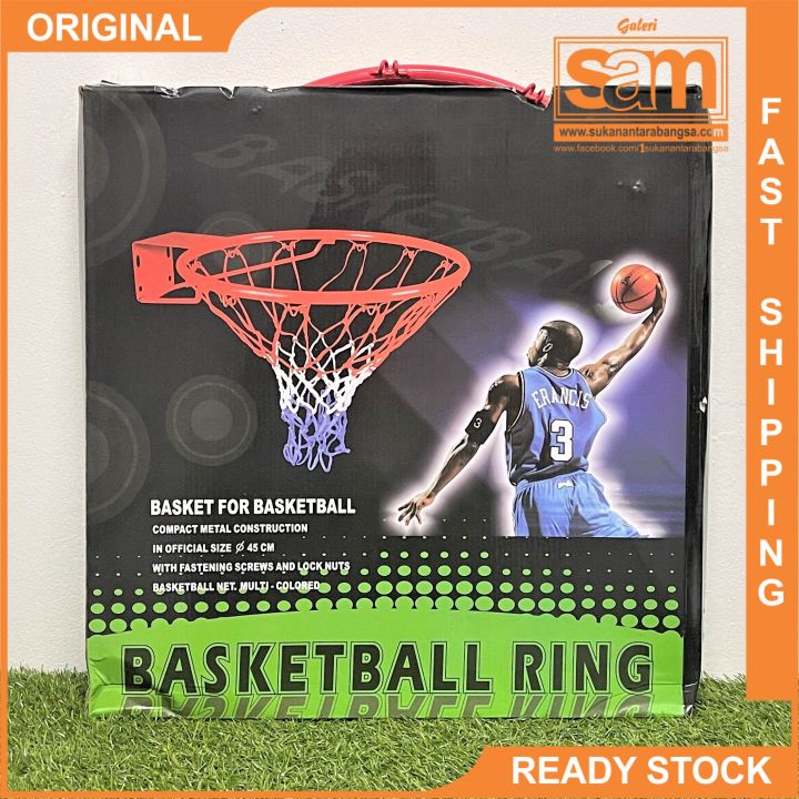 Steel Full Sized Basketball Ring Hoop | Lazada