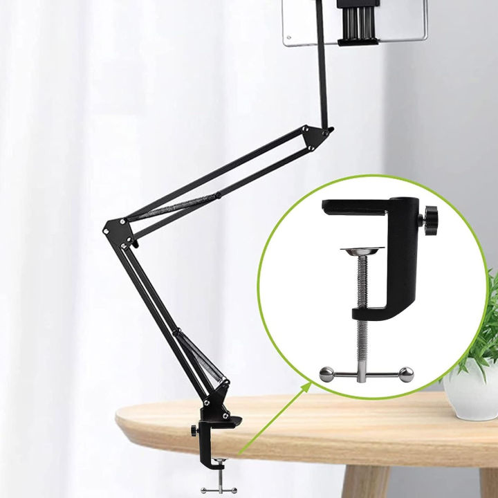 Desk C Clamp C Shape Desk Mount Clamp 2kg Loading for Table Lamp ...