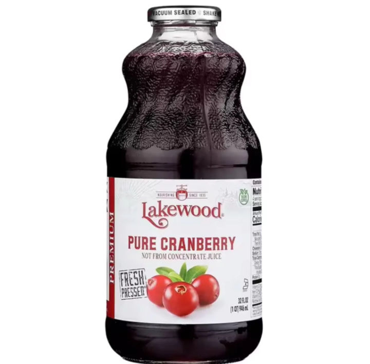 Lakewood Organic Pure Cranberry Juice 32oz 946ml | Lazada