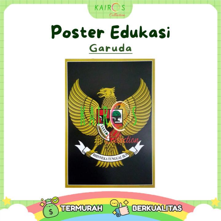 Poster Edukasi Gambar Garuda | Lazada Indonesia