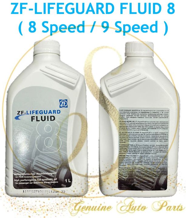 (100% ORIGINAL) ZF ZF8 LIFEGUARD FLUID 8 8HP ATF TRANSMISSION OIL LAND ...