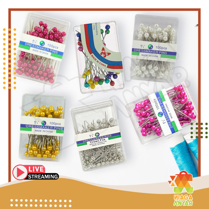 NA Jarum Pentul Besar / Jarum Pentol Besar / Jarum Pentul Hijab Jilbab ...