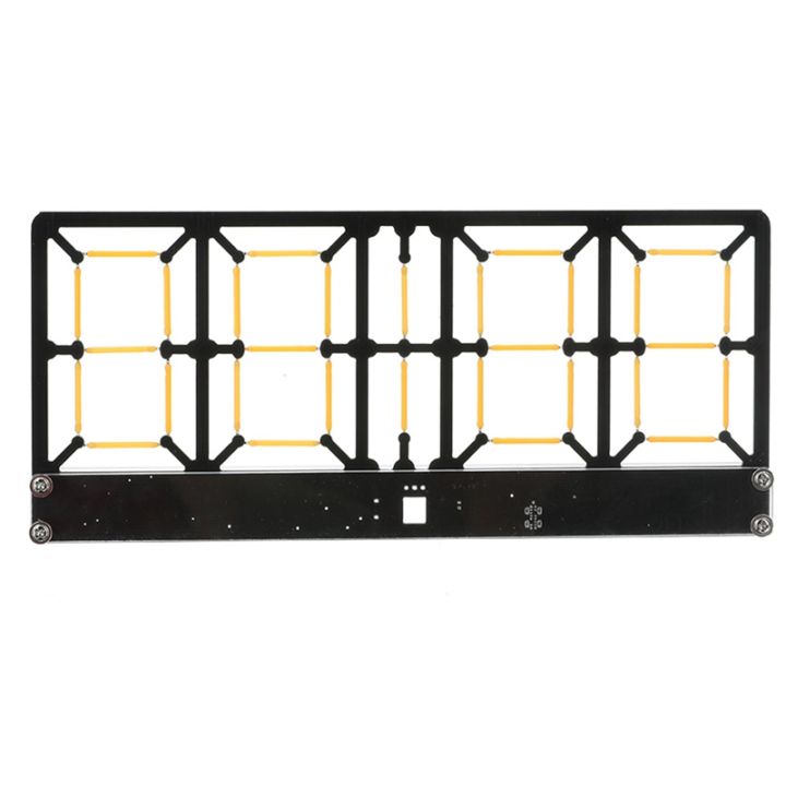 LED Clock, Nordic Simplicity Kit Electronic Clock Double-Sided USB ...