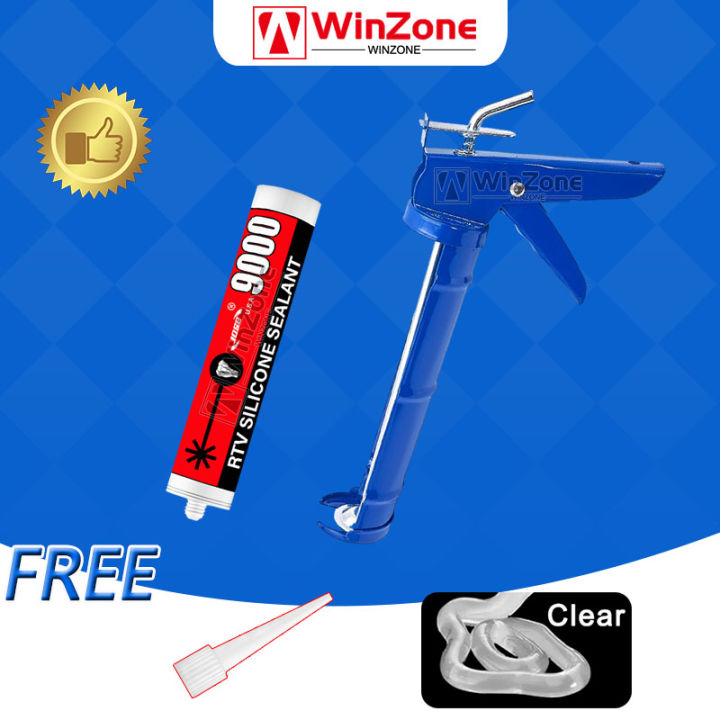 Manual Caulking Gun, rtv silicone sealant tube 300ml Clear | Lazada PH