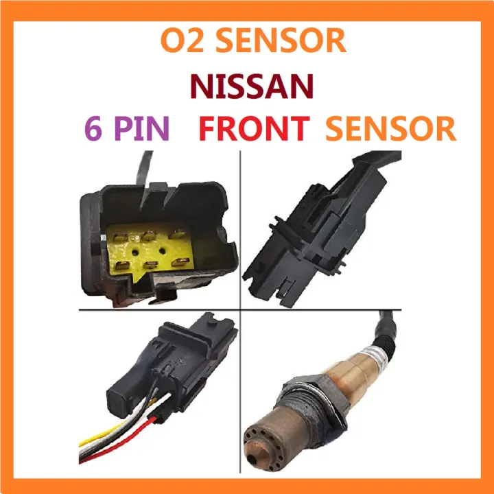 Xuming 6 Pin Front O2 SENSOR for NISSAN SENTRA N16 Front OXYGEN SENSOR ...
