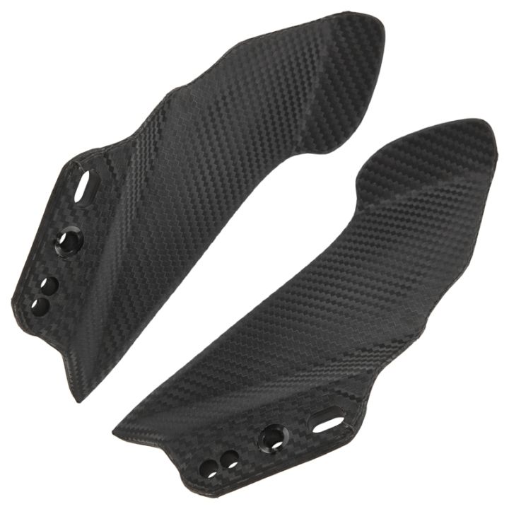 Fairing Front Aerodynamic Winglets Carbon Fiber Windshield Fairing Wing ...