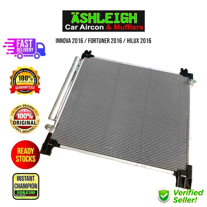 Toyota Innova 2016 / Fortuner 16 / Hilux 16 Denso Condenser Car aircon ...