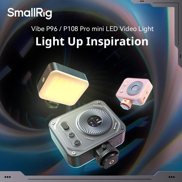 SmallRig TOFU Light RGB LED Portable Mini Video Light 1140Lux CRI 95 ...