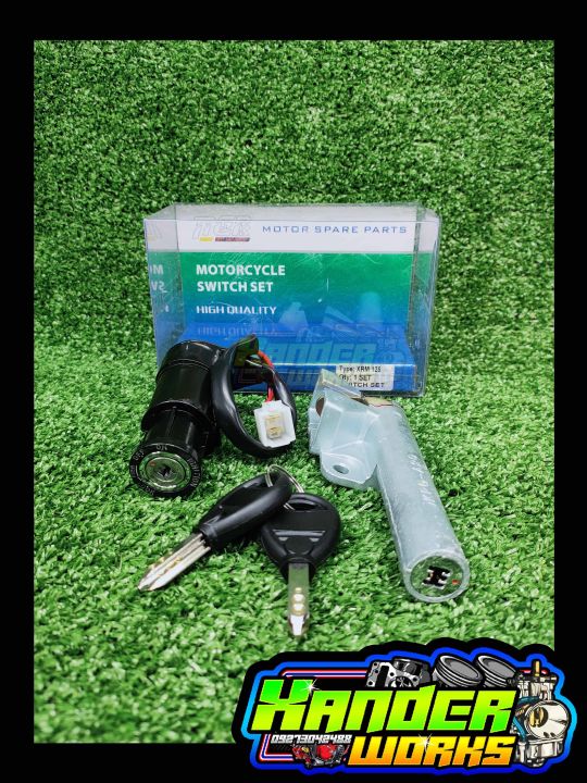 TTGR IGNITION SWITCH ANTI THEFT KEY SET FOR HONDA XRM 125 | Lazada PH
