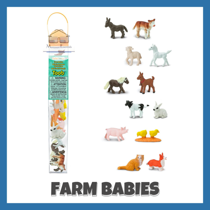 Safari Toob: Farm Babies | Lazada Singapore