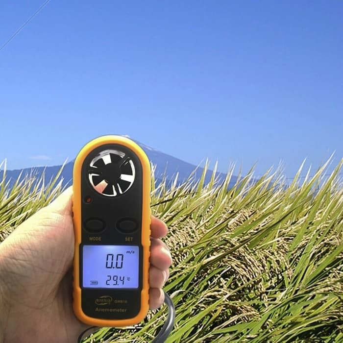 alat ukur kecepatan angin digital anemometer-termometer-wind speed ...