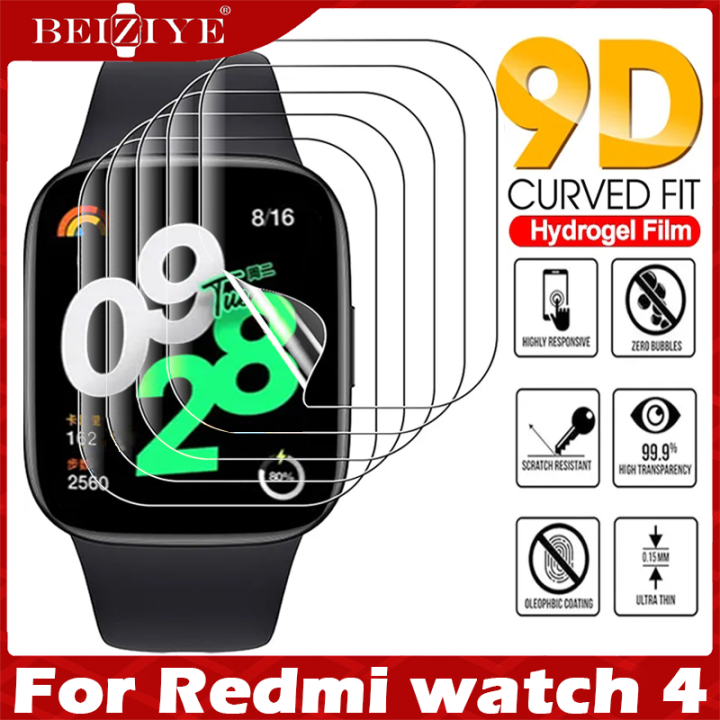 Hydrogel Film For Xiaomi Redmi Watch 4 Screen Protector Smartwatch ...