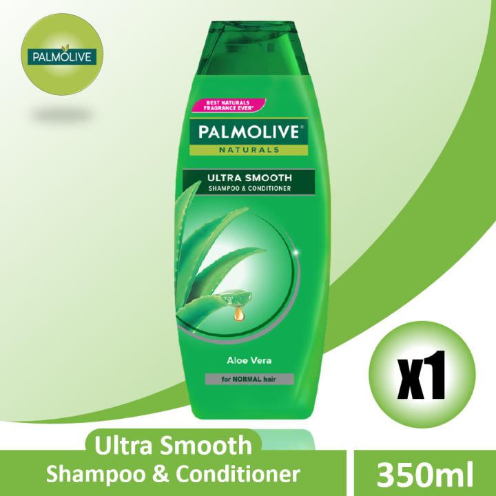 Palmolive Naturals Ultra Smooth Shampoo & Conditioner 350ml | Lazada