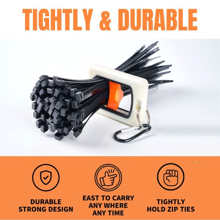 【P.C.H】-Zip Tie Holder for Cable Ties Arrangement, Organizer to Improve ...