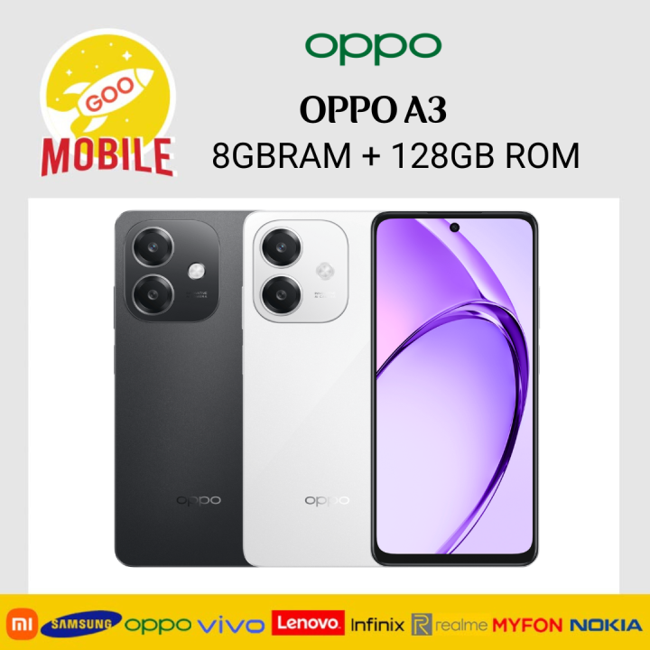 OPPO A3 (8GB RAM+128/256GB ROM) | Battery : 5100mAh | Qualcomm ...