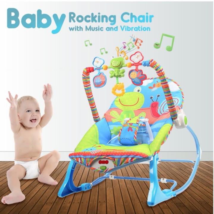 Toddler Rocker Frog and Snail (Blue) | Lazada PH