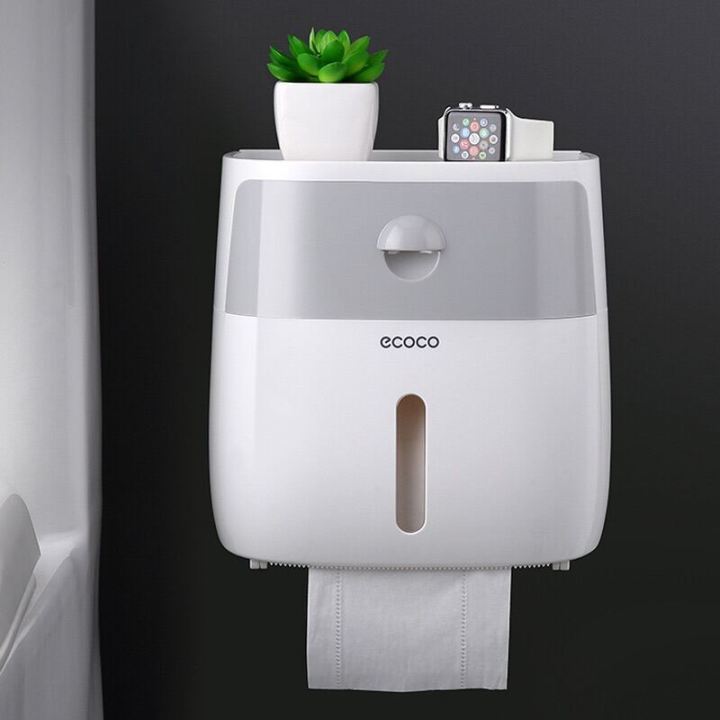 Hộp Đựng Giấy Phòng Vệ Sinh 2 Ngăn Ecoco | Lazada.vn