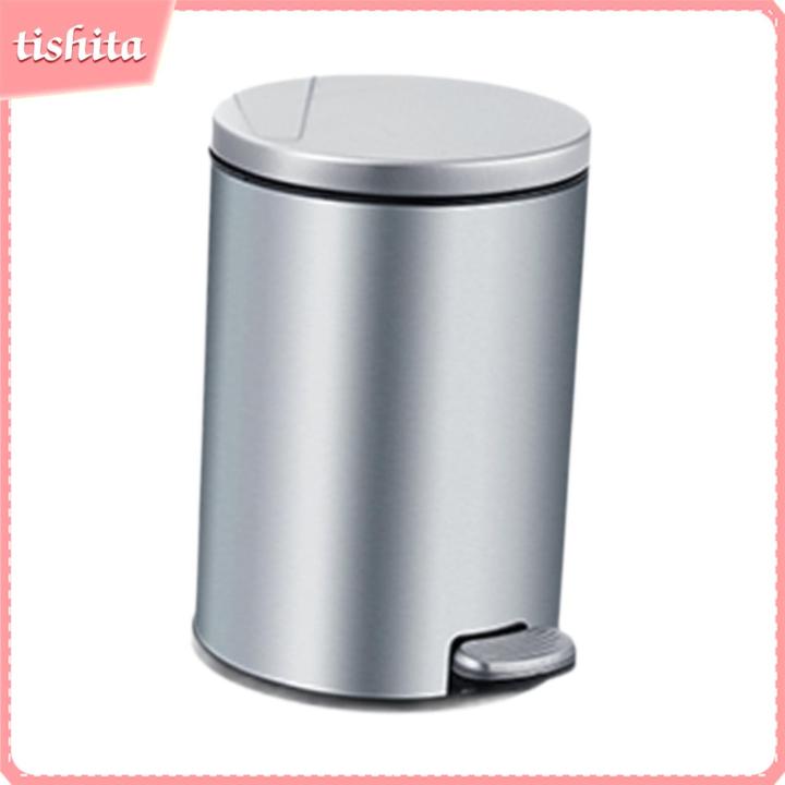 tishita Step on Trash Can Pedal Bin with Removable Bucket Container ...