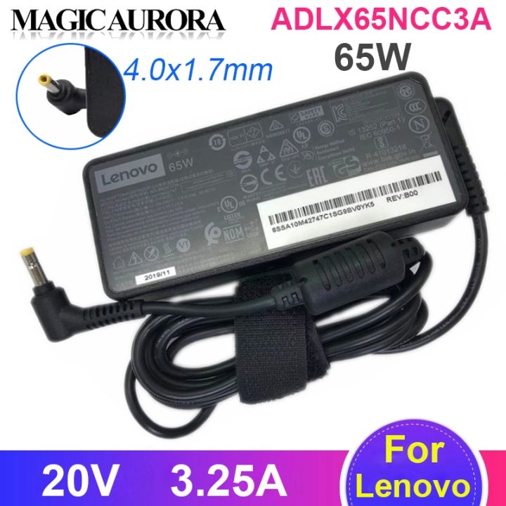 Original Genuine Lenovo ADLX65NCC3A ADLX65NDC3A Power Adapter 20V 3.25A 65W Ideapad 330S-15IKB ...