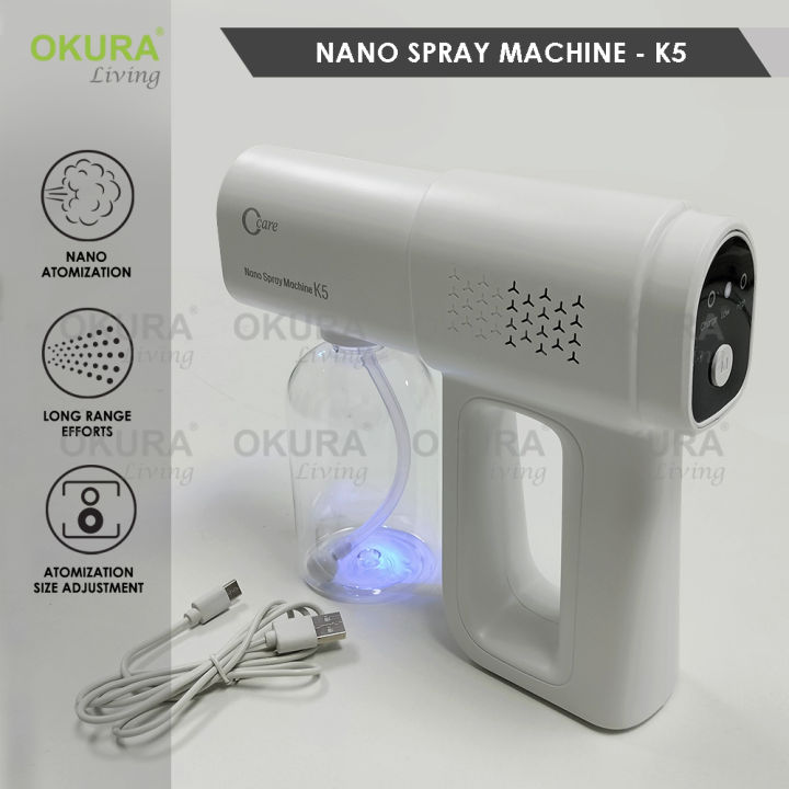 OKURA CLEARANCE Nano Spray Fogger Machine K5 Atomizer Spray ...