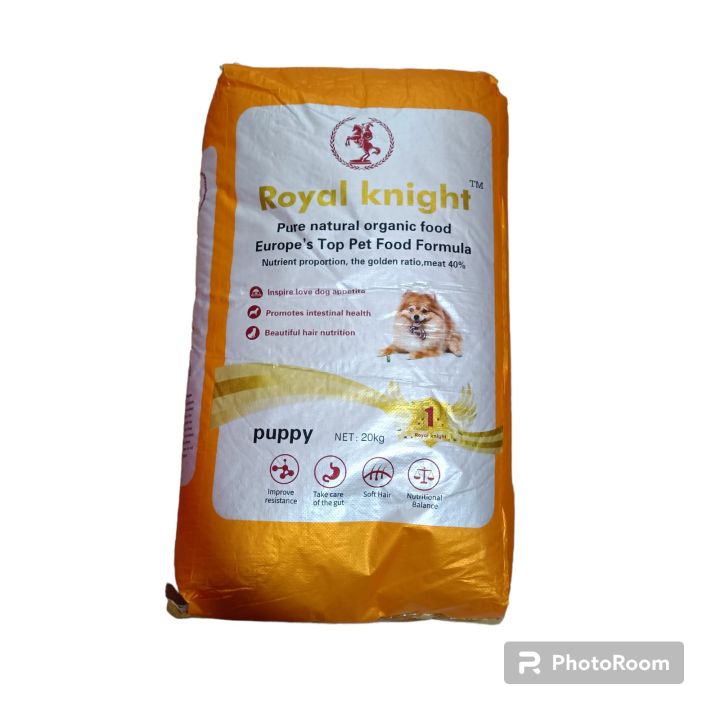 ROYAL KNIGHT PURE ORGANIC DOG FOOD 20kg BAG PUPPY | Lazada PH