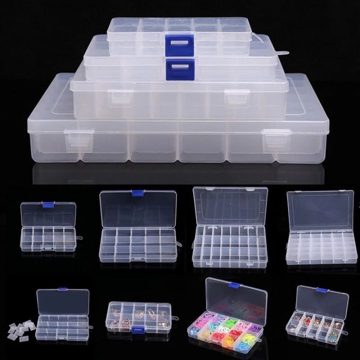 Multi-size Multi-function Transparent Storage Box Jewelry Storage ...