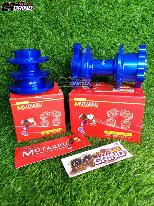 SUZUKI RAIDER 150 MUTARRU CNC LIGHTEN HUB ( BLUE ) | Lazada PH