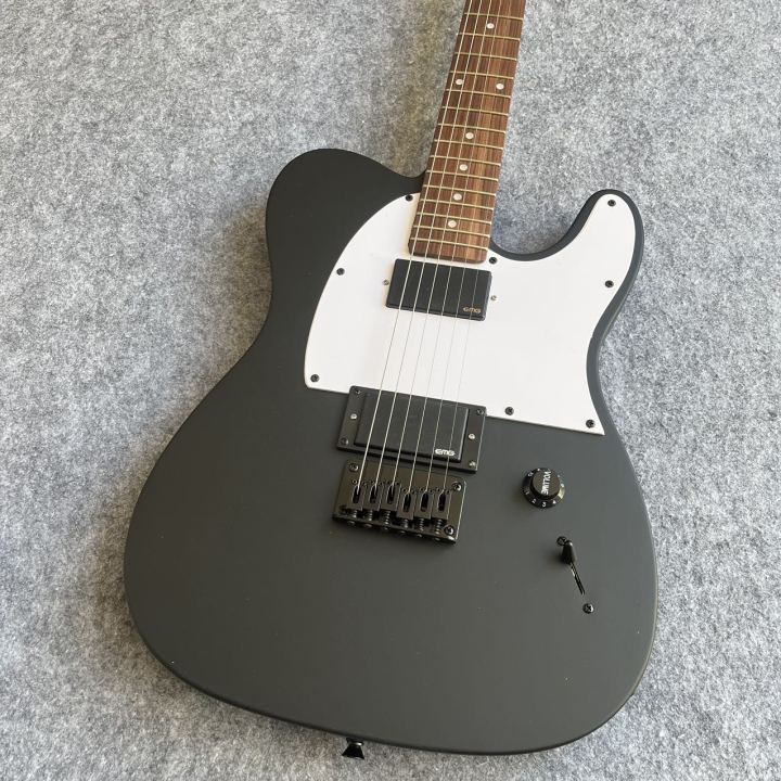 Fender Telecaster Electric EMG Pickups HH Matte Black Professional ...