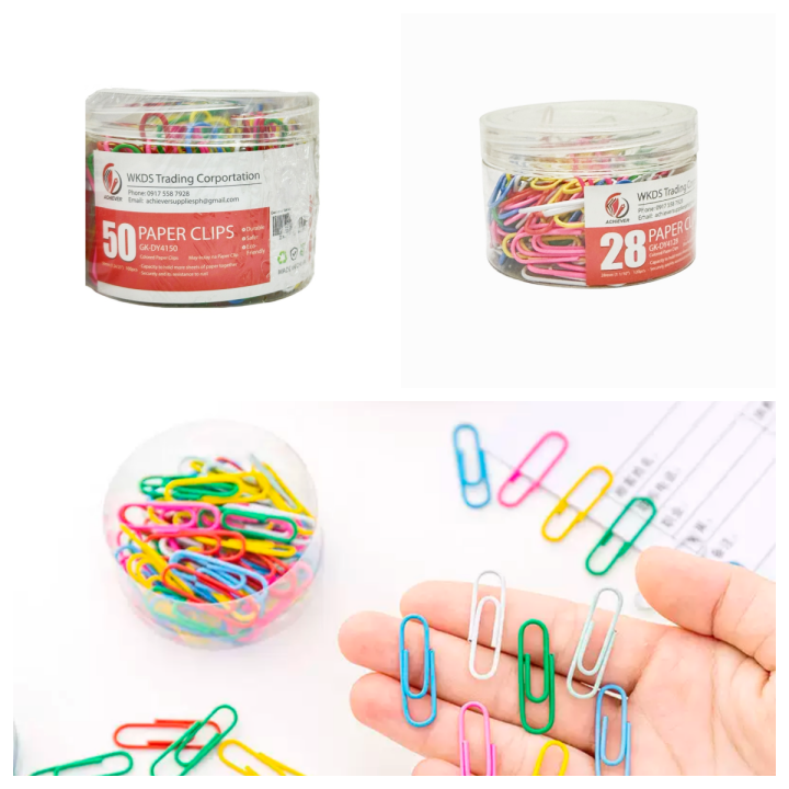 PAPER CLIPS COLORED 100PCS & 120 PCS | Lazada PH