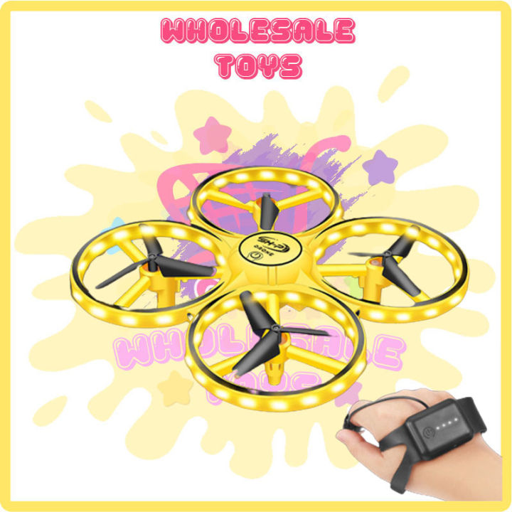 DRONE F65/UAV WITH 2.4 G GRAVITY SENSOR REMOTE CONTROL WITH HAND AND ...