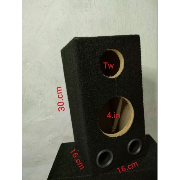 BOX SPEAKER 4 INCH DAN TWITER | Lazada Indonesia