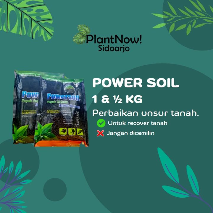 Nutrisi Tanaman & Tanah Asam Humat Humic Acid POWERSOIL - 1kg | Lazada ... Nutrisi Tanaman & Tanah Asam Humat Humic Acid POWERSOIL - 1kg | Lazada ...