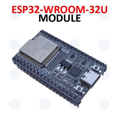 ESP32 DevKitC 38 Pin ESP32-WROOM-32U Wi-Fi Bluetooth Development Board Frequency CP2102 USB Type ...