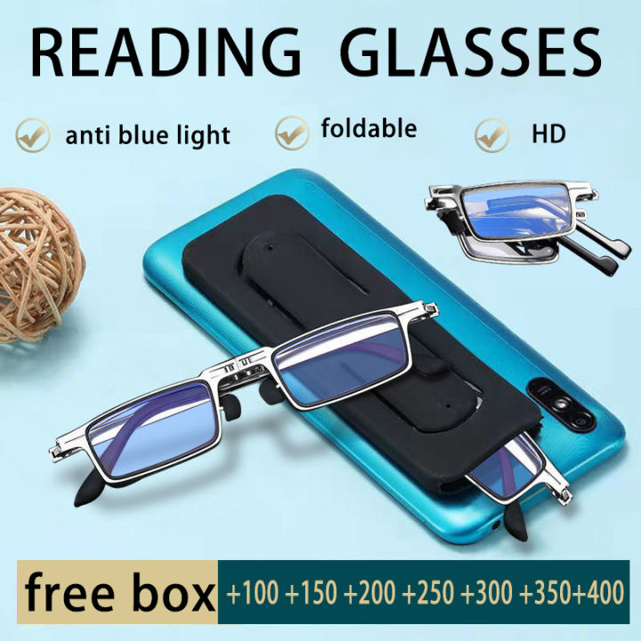 Folding Reading Glasses For Men Anti Blue Light Reading Glasses Hd Amti ...
