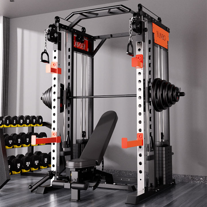 Flying bird Smith machine comprehensive trainer household gantry ...