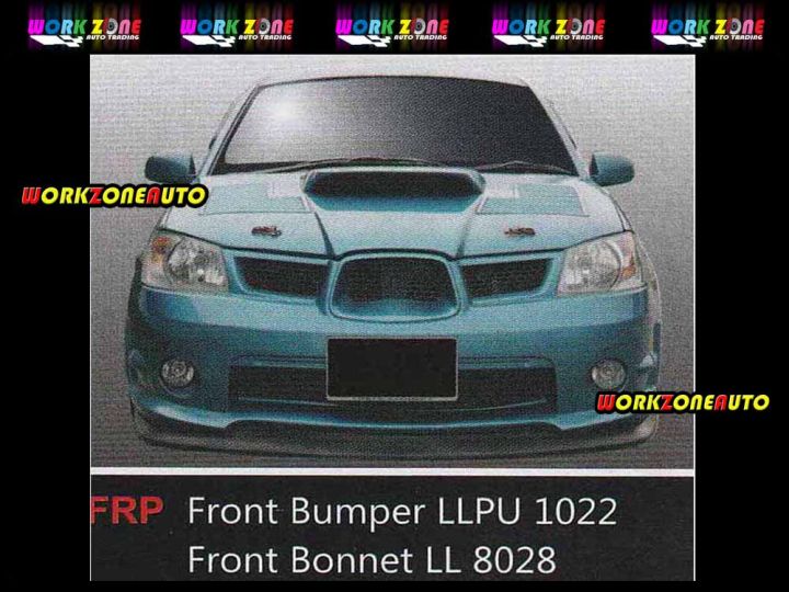 LLPU1022 Proton Saga BLM PU Front Bumper (Subaru V9) (OEM) Body kit ...