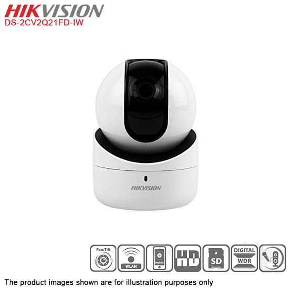 Hikvision 2MP 2.8mm Pan Tilt Baby Monitor Wi-Fi Network Camera - DS ...