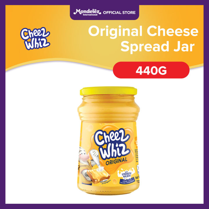 Cheez Whiz Jar - Original Cheese Spread 440g Creamy and Milky with ...