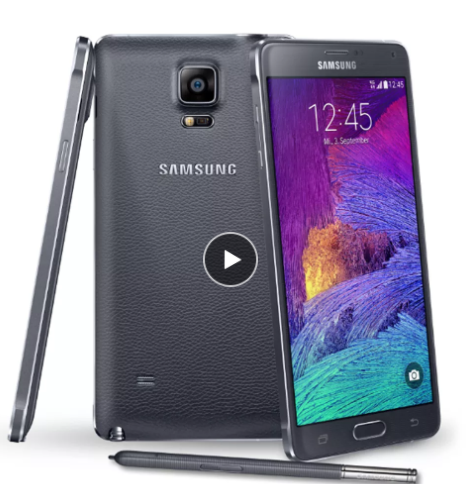 ปลดล็อค Samsung Galaxy Note 4 N910F 5.7 32GB Quad Core 16MP โทรศัพท์ ...