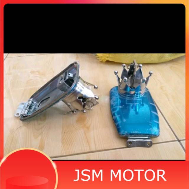 Tutup tangki variasi mahkota yamaha rx king | Lazada Indonesia