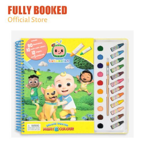 CoComelon: Deluxe Poster Paint & Color (Spiralbound) | Lazada PH