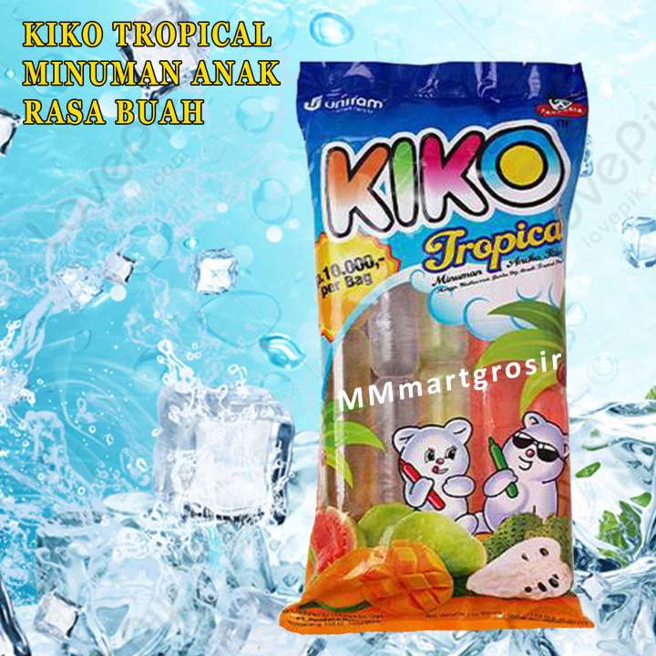 kiko / Kiko Tropocal / Minuman anak / isi 10 | Lazada Indonesia