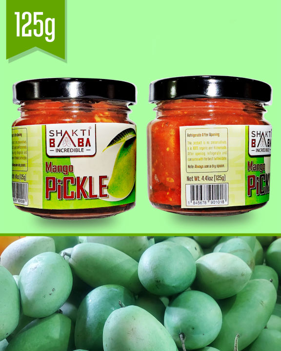 Shakti Baba Mango Pickle 125g in bottle | Lazada PH