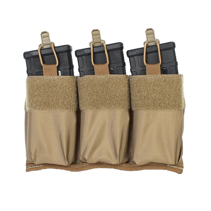 IDOGEAR PEW Tactical Triple Magazine Pouch 556 Adapt DOPE Pouch 556 MAG ...