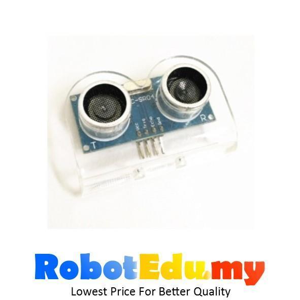 Arduino Ultrasonic Sensor HC-SR04 Bracket / Holder - Transparent | Lazada