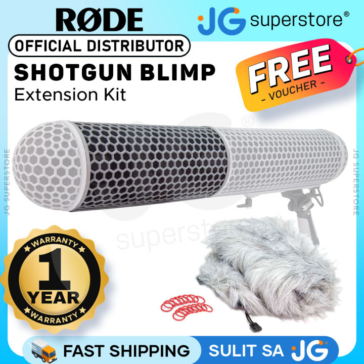 RODE Blimp Extension Kit for NTG8 Shotgun Microphone fits 23.6" Barrel ...